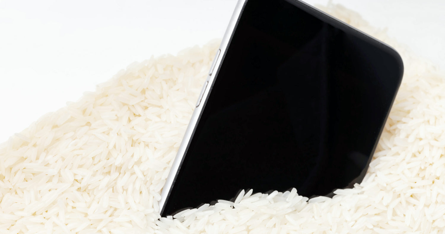Will uncooked rice save your soaked iPhone? | Power Mac Center