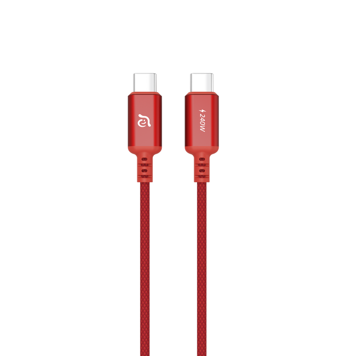ADAM ELEMENTS CASA P200 USB-C to USB-C 240W Cable 2m - Red – Power Mac ...
