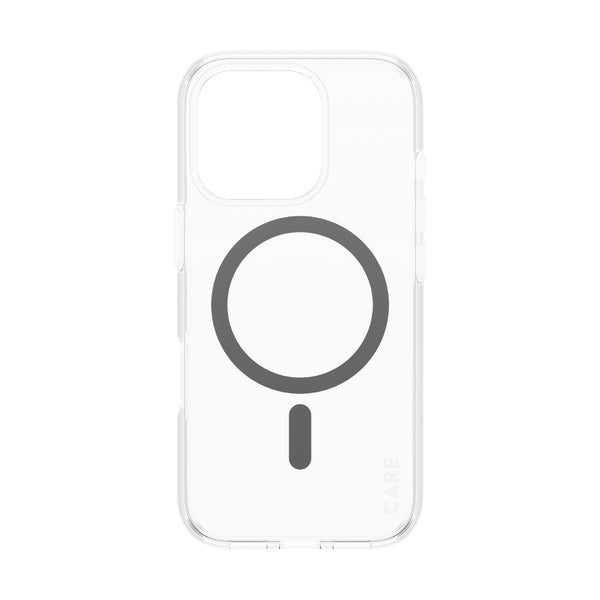 CARE BY PANZERGLASS Flagship Hard MagSafe Case for iPhone 16 Pro - Cle – Power Mac Center