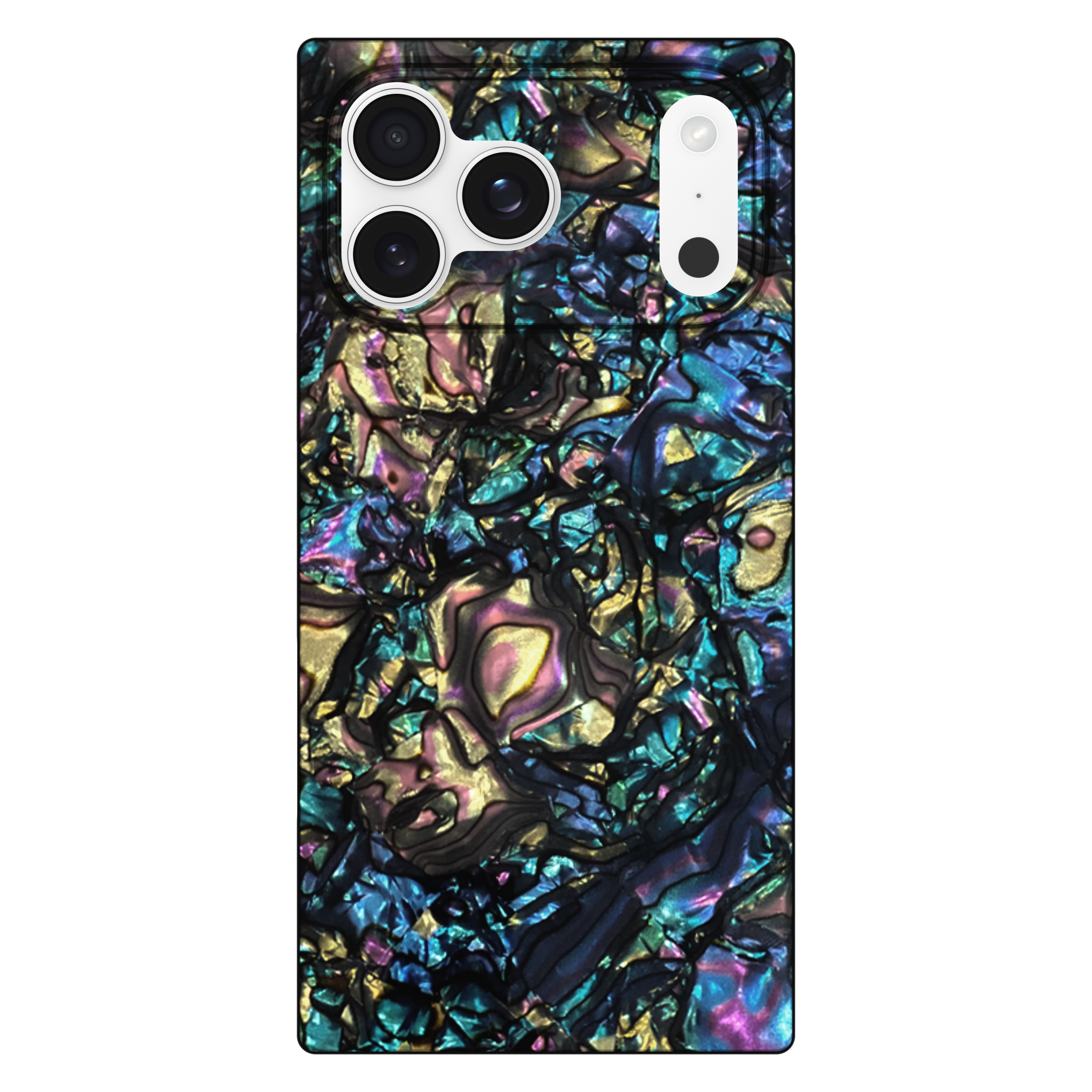 FLAUNT Square Printed MagSafe Case for iPhone 17 Pro Max - Abalone She ...