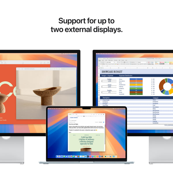 15-inch MacBook Air: Apple M4 chip with 10-core CPU and 10-core GPU ...