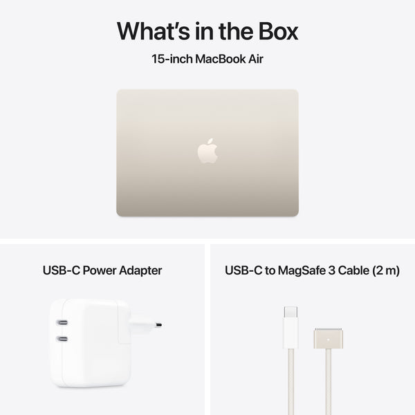 15-inch MacBook Air: Apple M4 chip with 10-core CPU and 10-core GPU ...