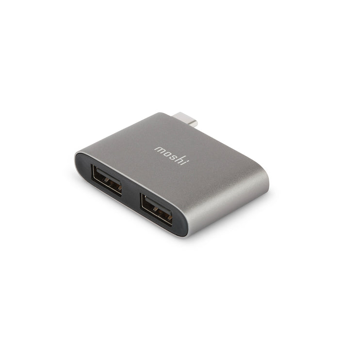 MOSHI USB C to Dual USB A Adapter - Titanium Gray – Power Mac Center
