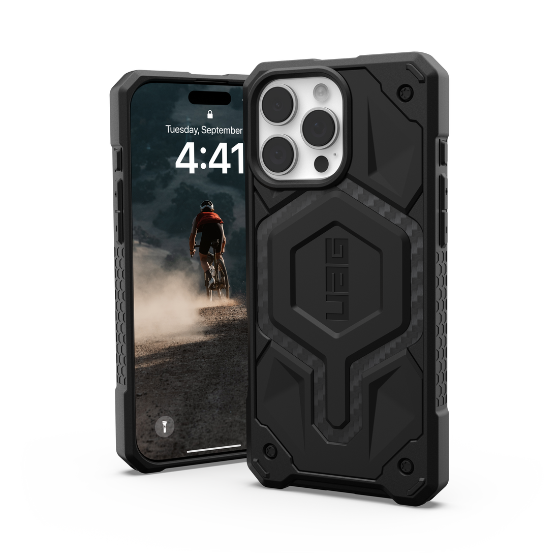 UAG Monarch Pro MagSafe Case for iPhone 16 Pro Max - Carbon Fiber ...