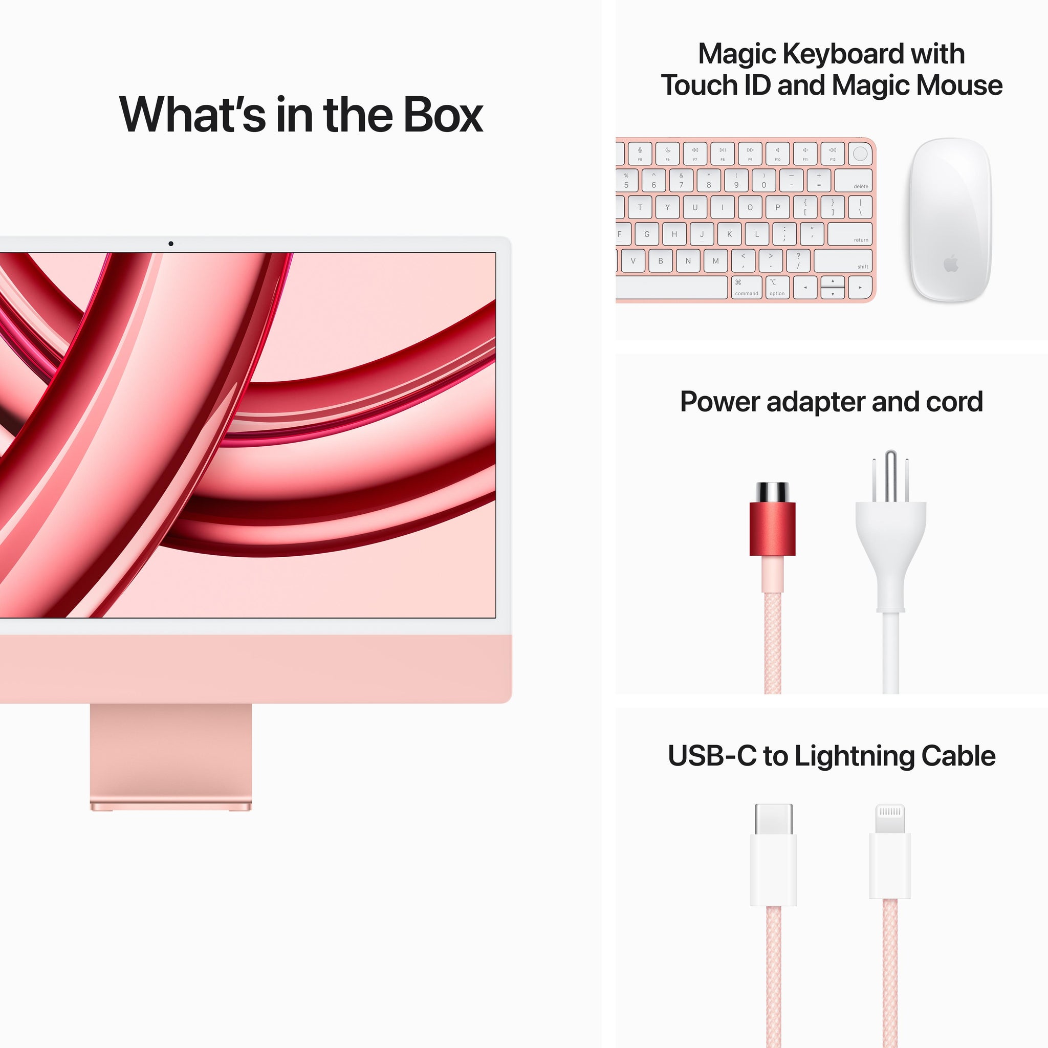 24-inch iMac with Retina 4.5K display: Apple M3 chip with 8‑core CPU a ...