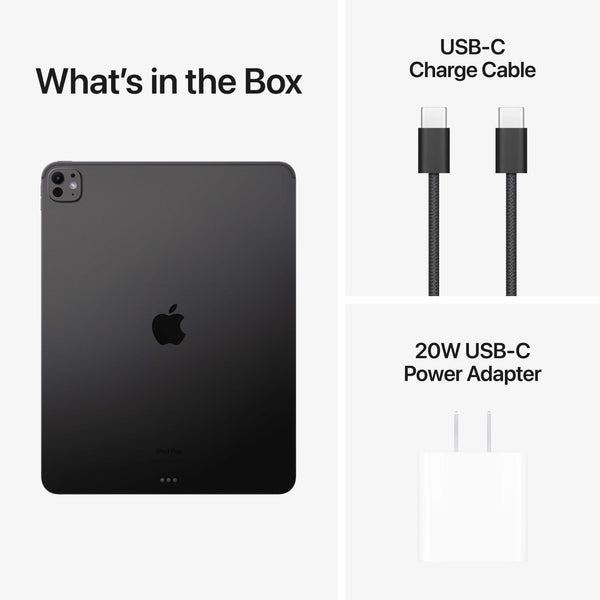 13-inch iPad Pro Wi-Fi 2TB Standard Glass - Space Black (M4) – Power ...