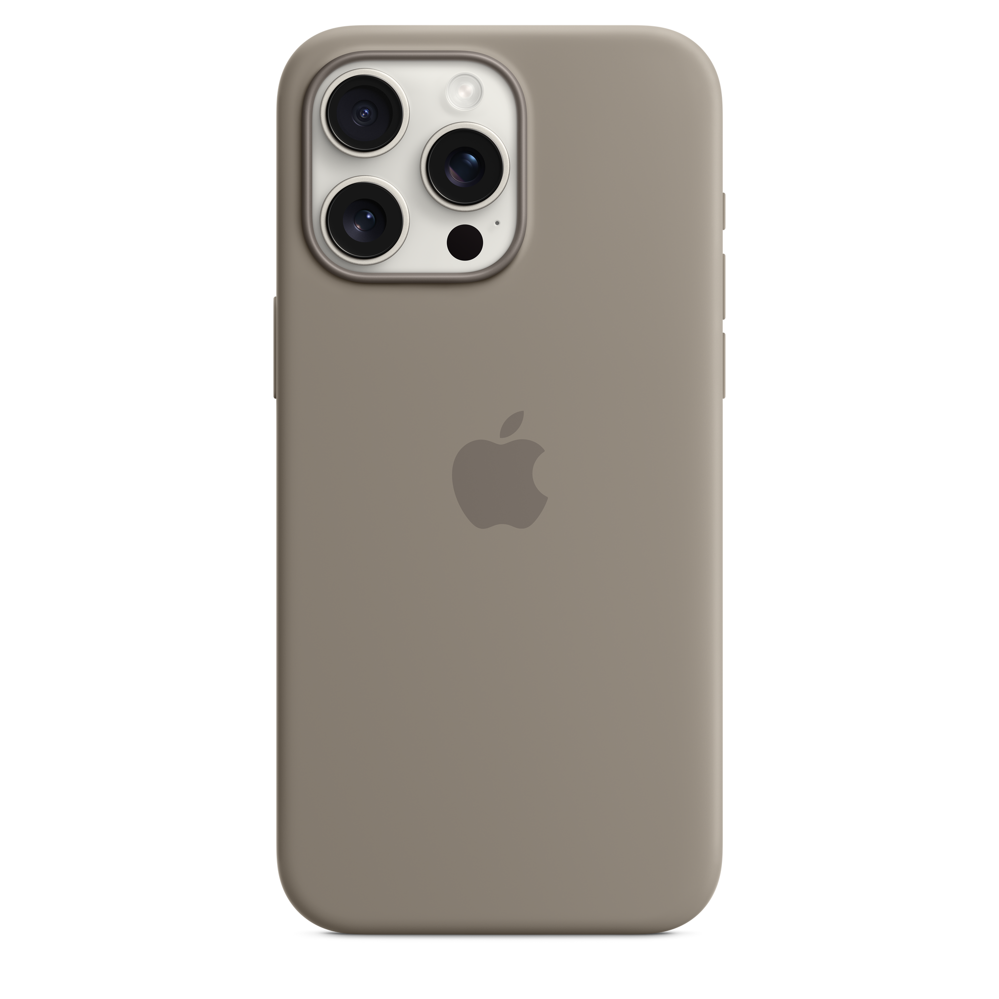 iPhone 15 Pro Max Silicone Case with MagSafe - Clay – Power Mac Center