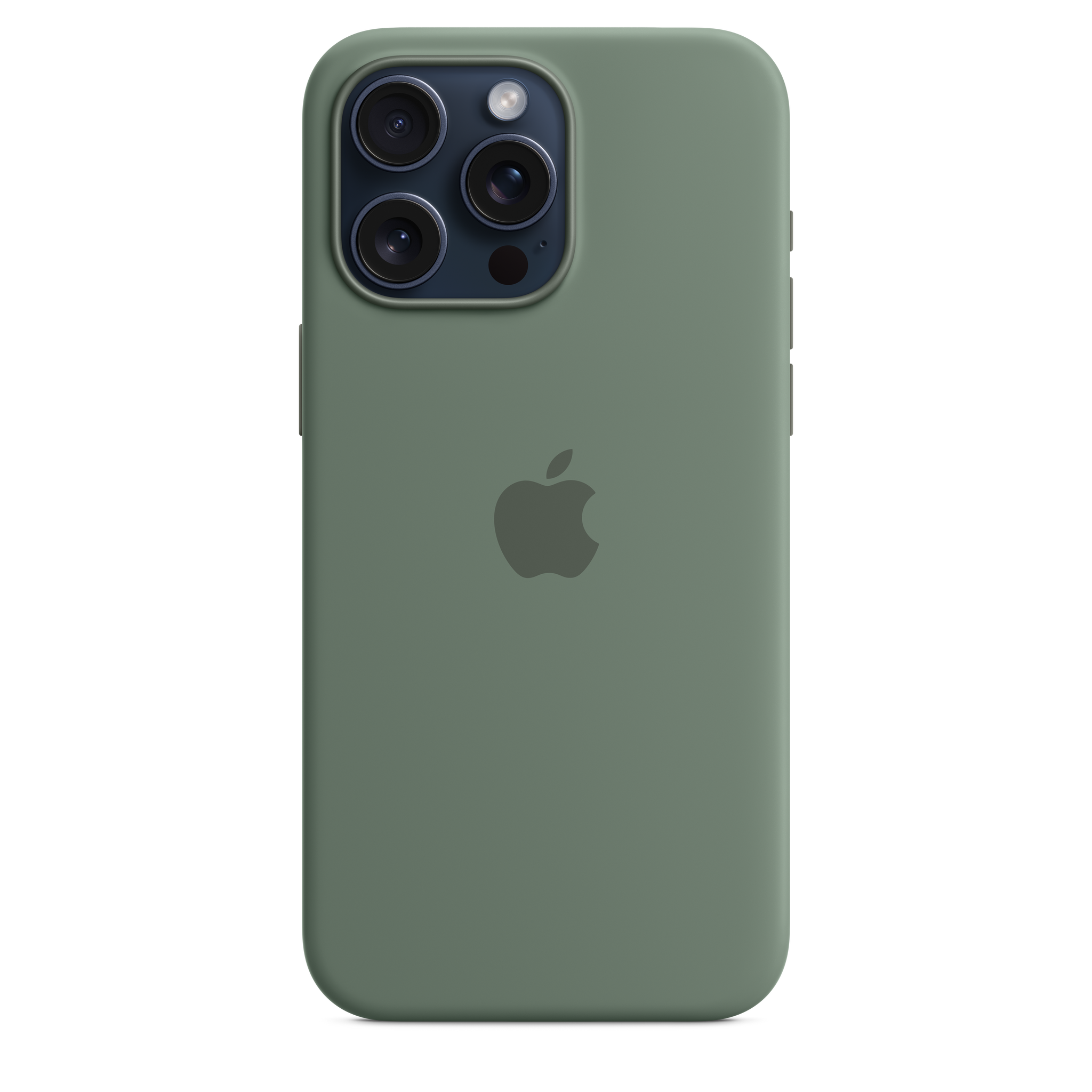 iPhone 15 Pro Max Silicone Case with MagSafe - Cypress – Power Mac Center