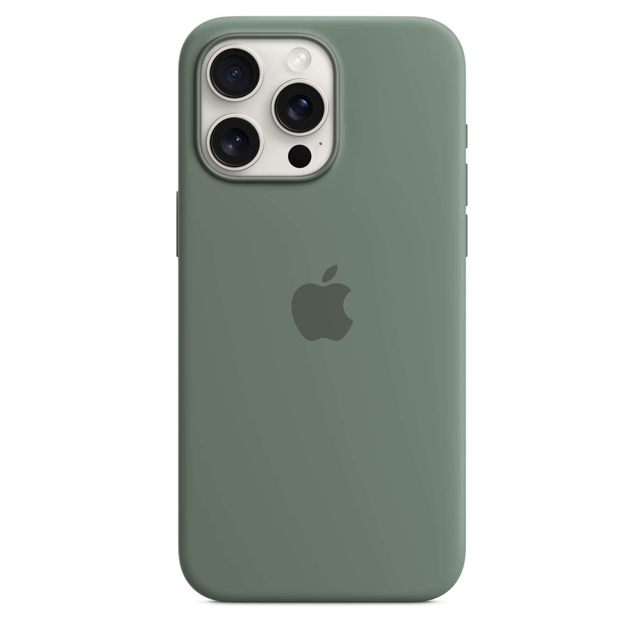iPhone 15 Pro Max Silicone Case with MagSafe - Cypress – Power Mac Center