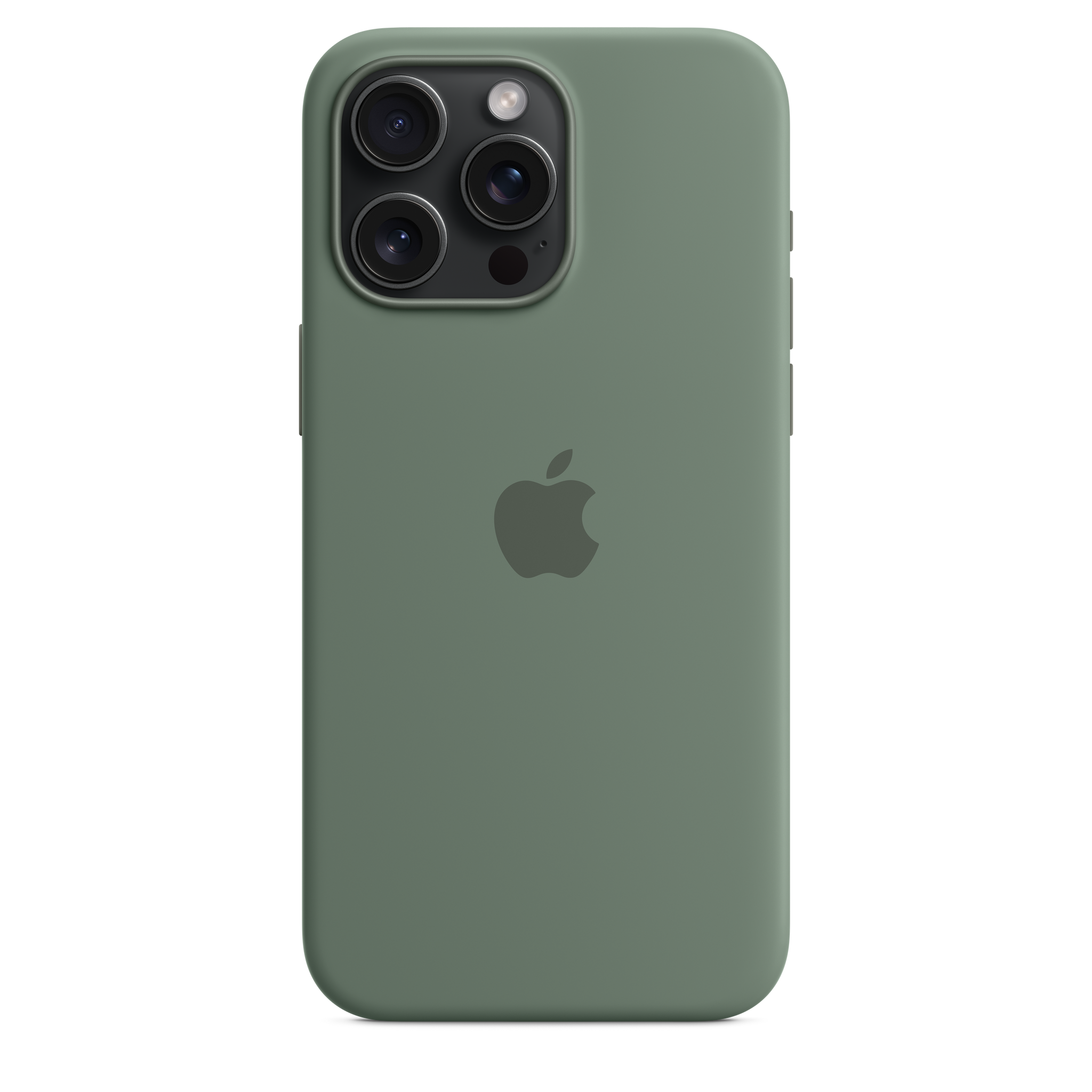 iPhone 15 Pro Max Silicone Case with MagSafe - Cypress – Power Mac Center