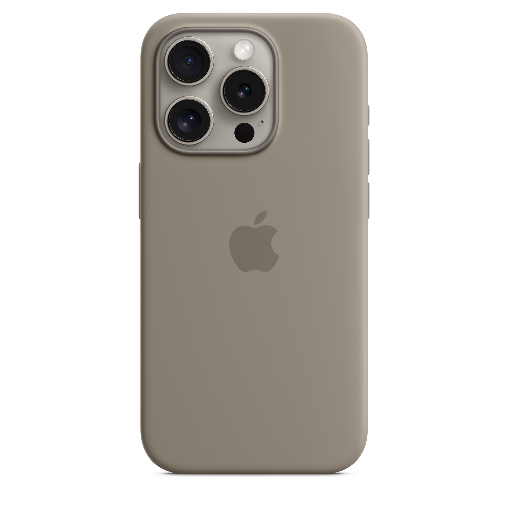 iPhone 15 Pro Silicone Case with MagSafe - Clay – Power Mac Center