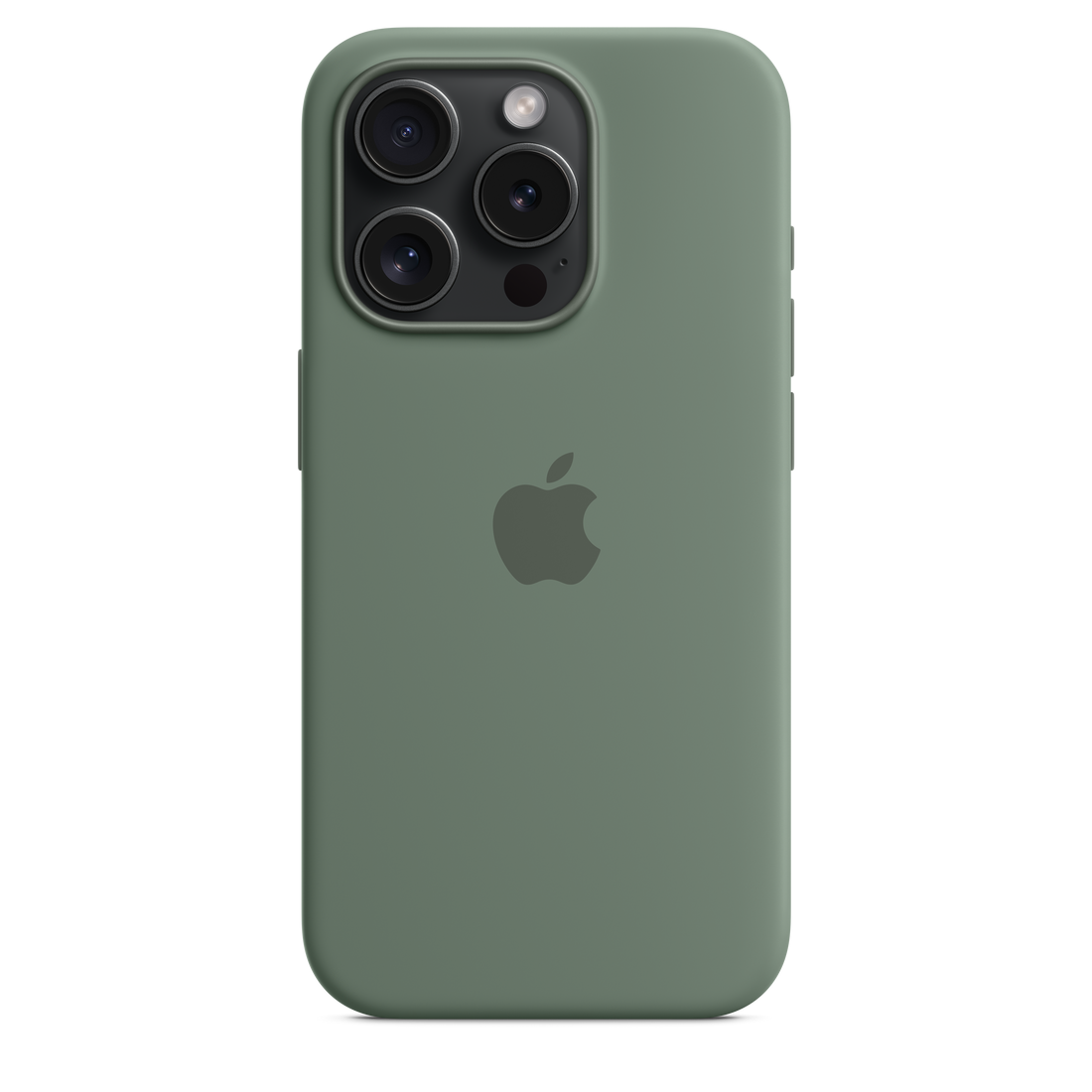 iPhone 15 Pro Silicone Case with MagSafe - Cypress – Power Mac Center