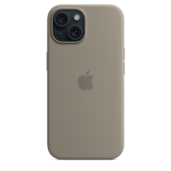 iPhone 15 Silicone Case with MagSafe - Clay – Power Mac Center