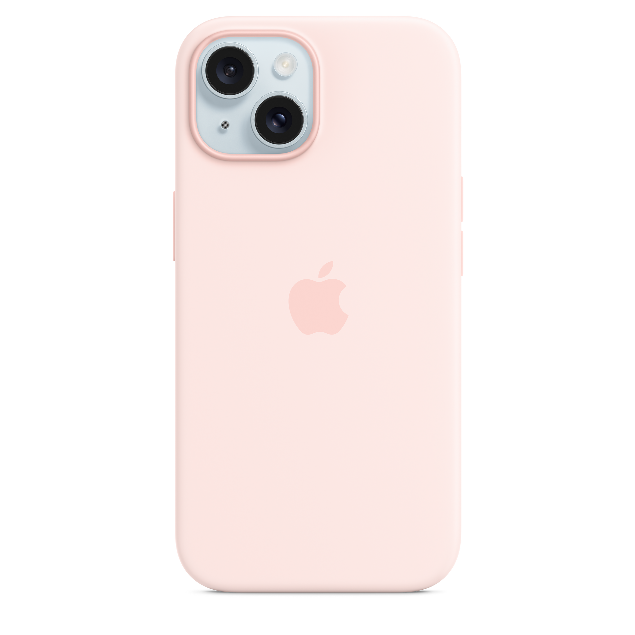 iPhone 15 Silicone Case with MagSafe - Light Pink – Power Mac Center